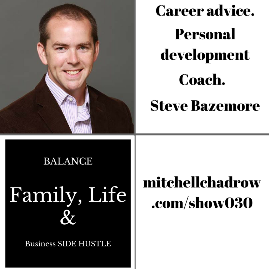Career Advice, Personal Development Coach, Steve Bazemore Show 030 ...
